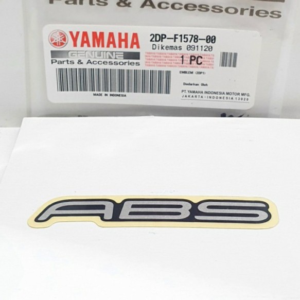 Jual Stiker Sticker Emblem Logo ABS Yamaha NMax 2DP-F1578 | Shopee ...