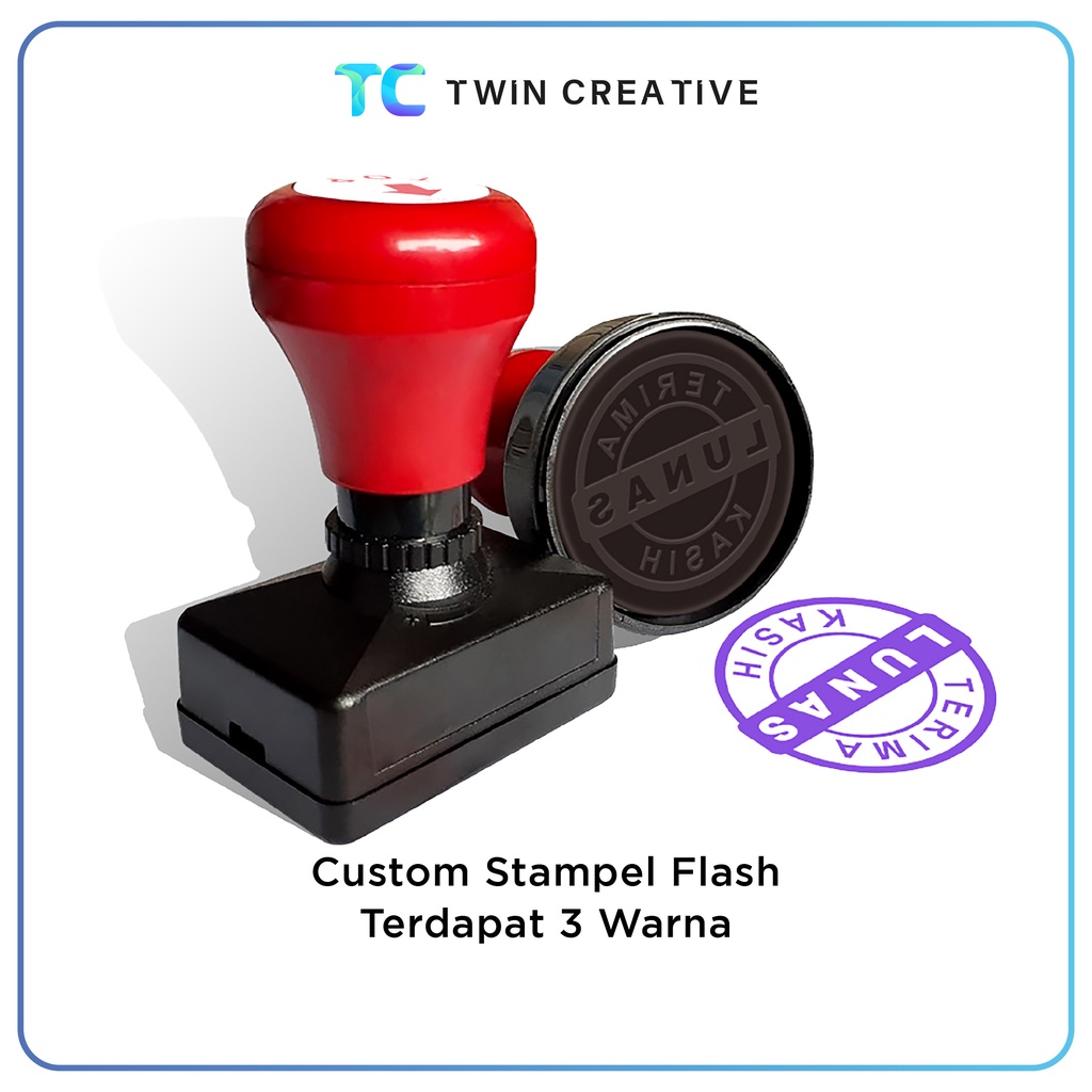 Jual Cetak Stampel Flash Custom Termurah - Stampel | Shopee Indonesia