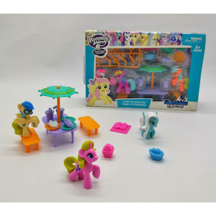 Jual ACTION FIGURE MY LITTLE PONY PICNIC SET | Shopee Indonesia