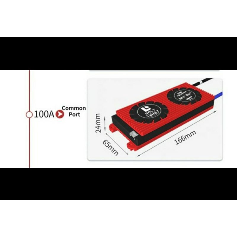 Jual LIFEPO4 Daly BMS 4S 12V 12.8V 100A Waterproof | Shopee Indonesia
