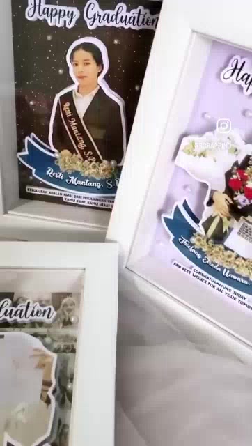 Jual Pop Up Frame - Kado Wisuda Custom Hadiah Wisuda Graduation Gift Kado Kenang kenangan ...