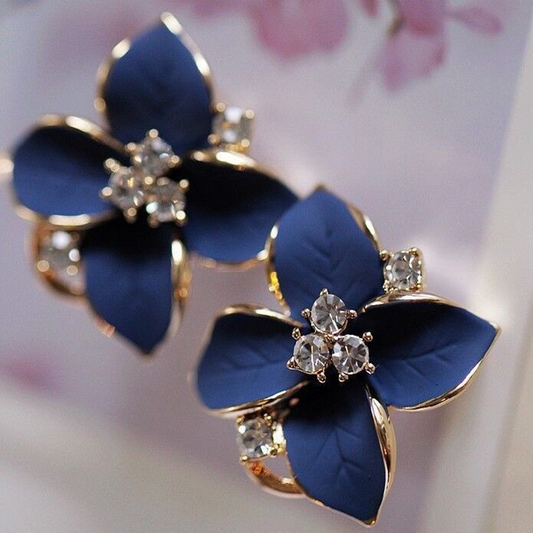 Jual Anting wanita bentuk bunga jepang model terbaru bagus lucu imut ...