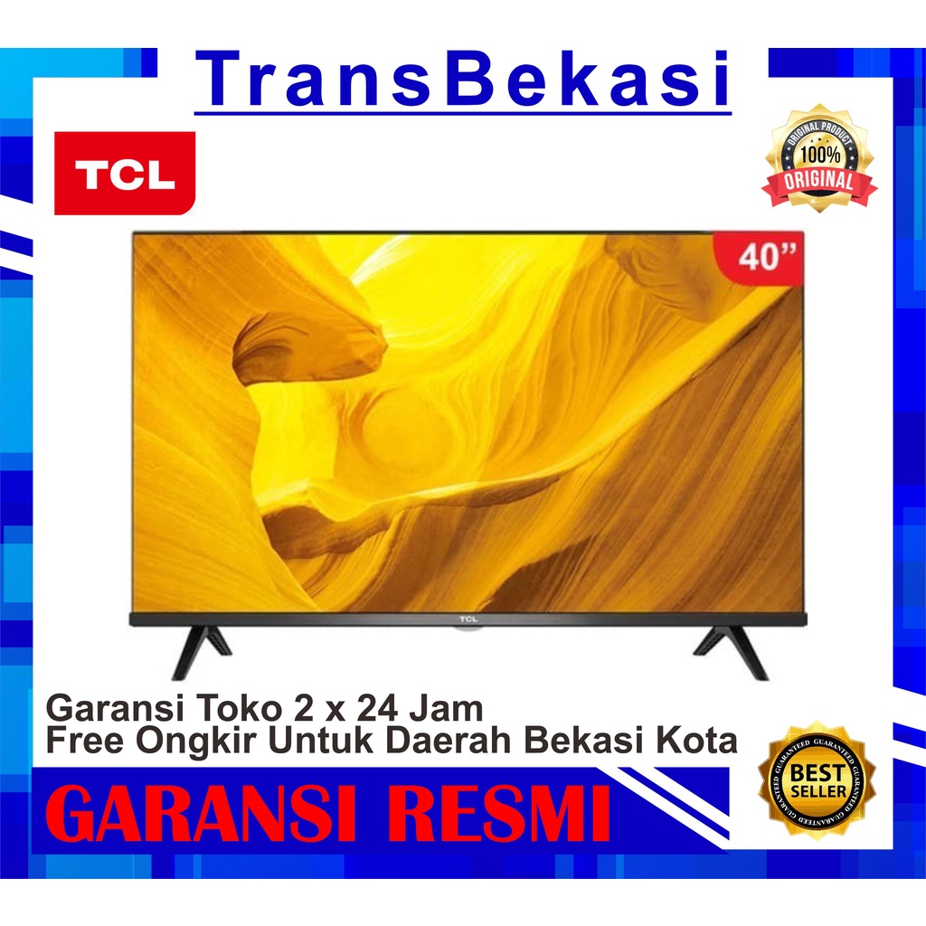 Jual TV LED TCL 40A5 Android Smart TV Digital FHD 40 Inch GARANSI RESMI ...