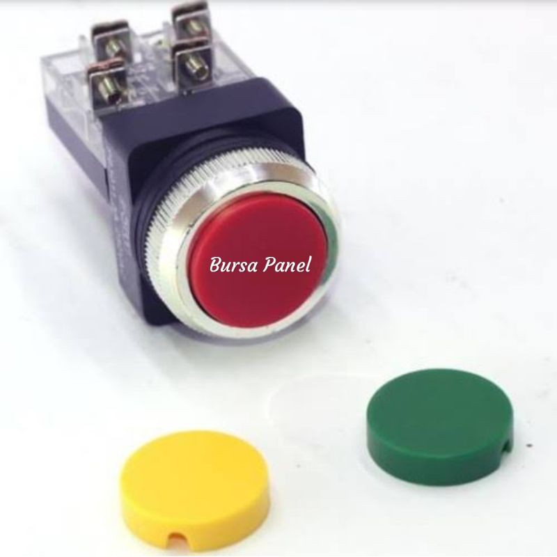 Jual Push Button 25 mm PB2511 Spring Return | Shopee Indonesia