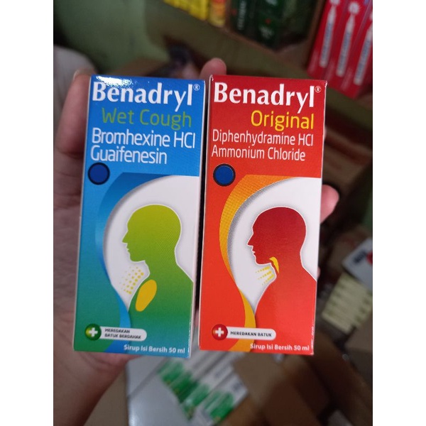 Jual Benadryl , obat batuk berdahak kering , flu ,sakit tenggorokan ...