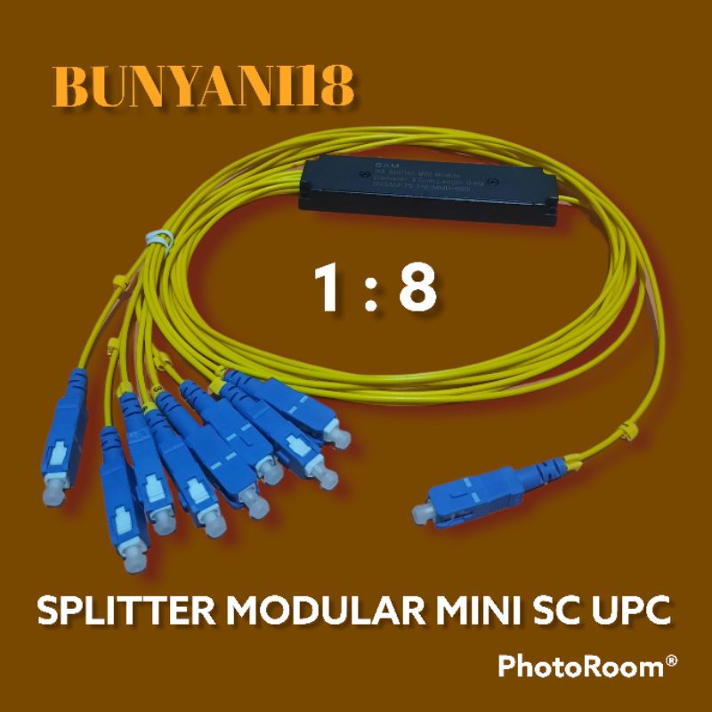 Jual Splitter Modular Mini SC UPC 1:8 Bukan yg 1:4 or 1:16 | Shopee ...