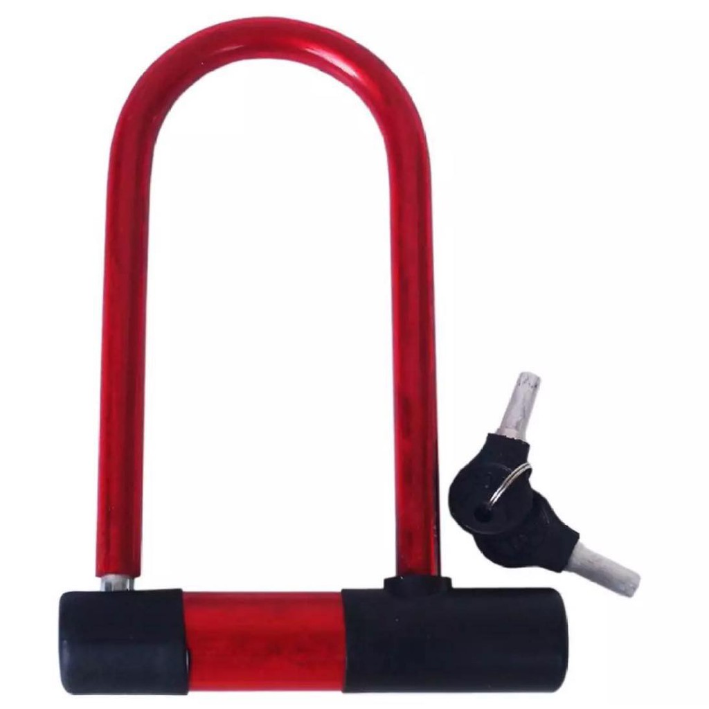 Jual Gembok Sepeda dan Motor Besar Motorcycle U Lock | Shopee Indonesia