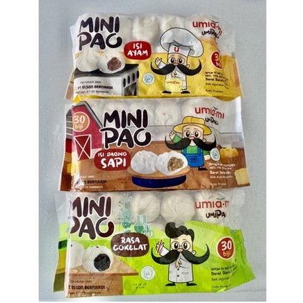 Jual Mini pao umiami 30pcs 480gr original minipao | Shopee Indonesia