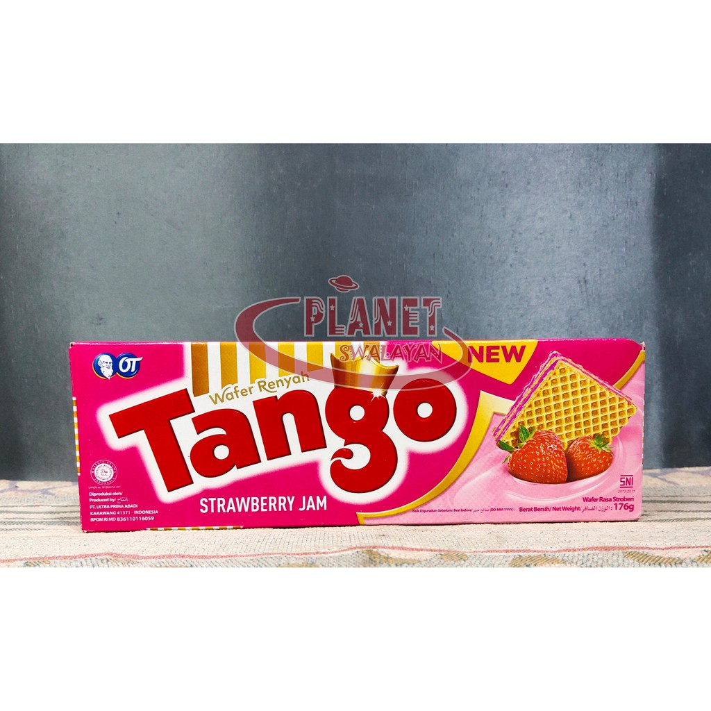 Jual TANGO WAFER STRAWBERRY JAM | Shopee Indonesia