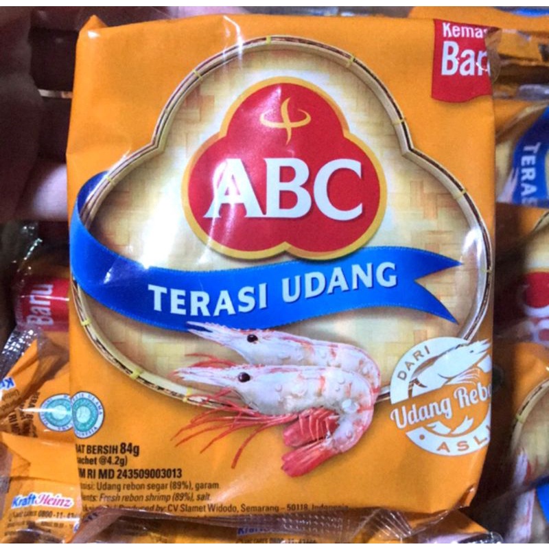 Jual Terasi Udang ABC 1 Bungkus | Shopee Indonesia