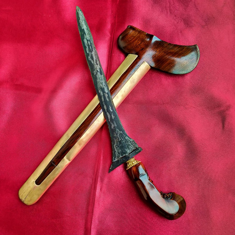 Jual Keris Patrem Original Brojol Pamor Tangkis Mataram Sepuh | Shopee ...