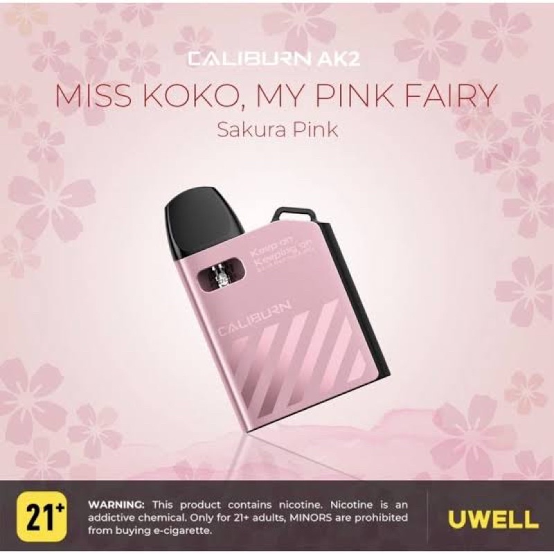 Jual Uwell caliburn ak2 sakura pink authentic | Shopee Indonesia
