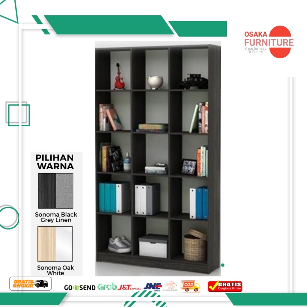 Jual Osaka Buffet Serbaguna - Partisi Ruangan - Rak kaca display ...
