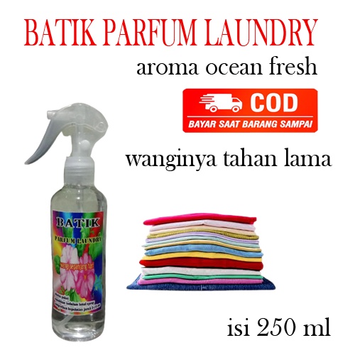 Jual PARFUM LAUNDRY KEMASAN BOTOL SPRAY ISI 250 ML AROMA OCEAN FRESH ...
