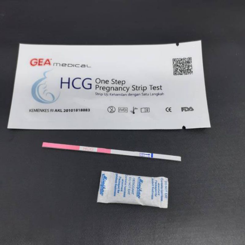 Jual Tes Hamil Gea / Alat Tes Pack Strip Uji Tespack/ Uji Kehamilan Box ...