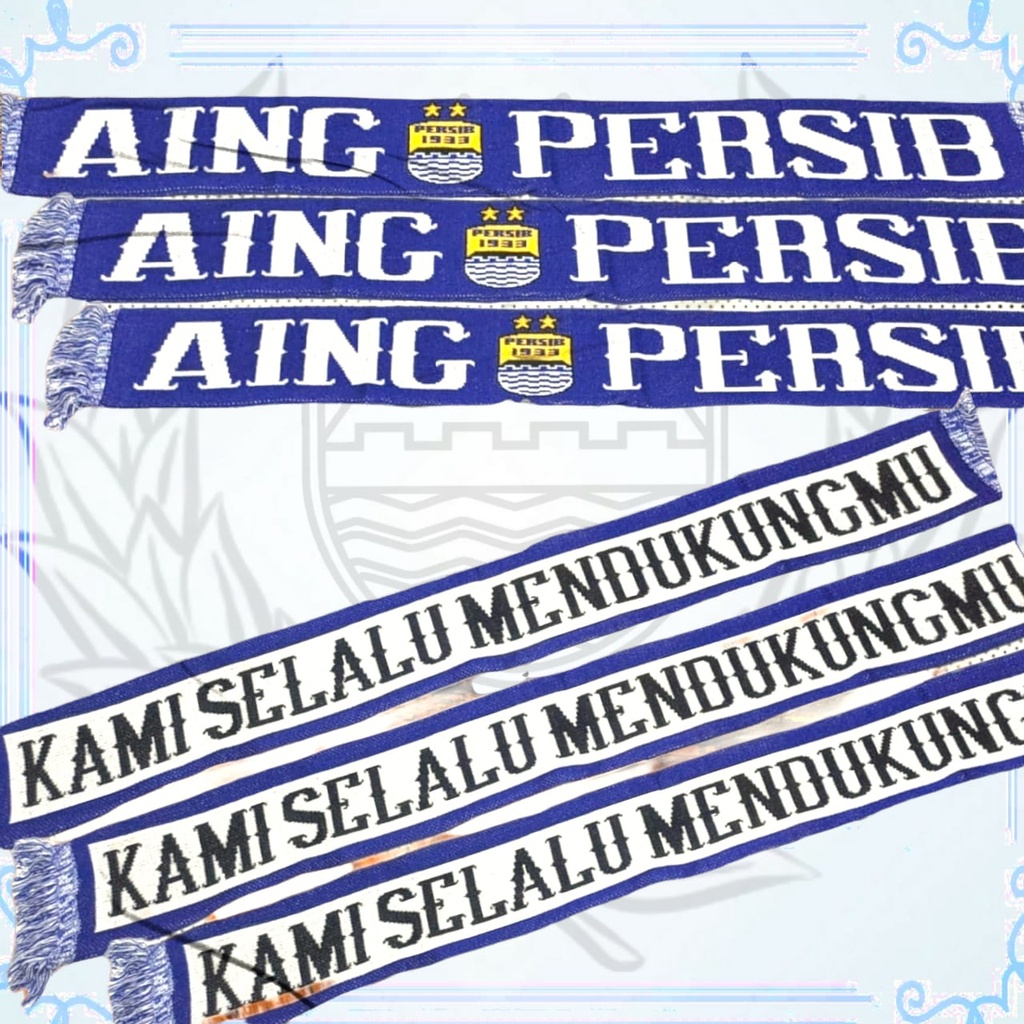 Jual GESER FOTO scraf persib terbaru besar syal viking ukuran 150x15cm ...
