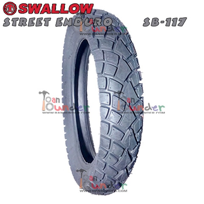 Jual BAN SWALLOW 110/80-17 SB-117 STREET ENDURO (TUBELESS) | Shopee Indonesia