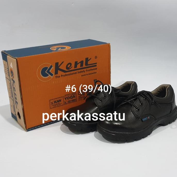 Jual SEPATU SAFETY SHOES KENT #6 #39 #40 JAVA 68116 KERJA | Shopee ...