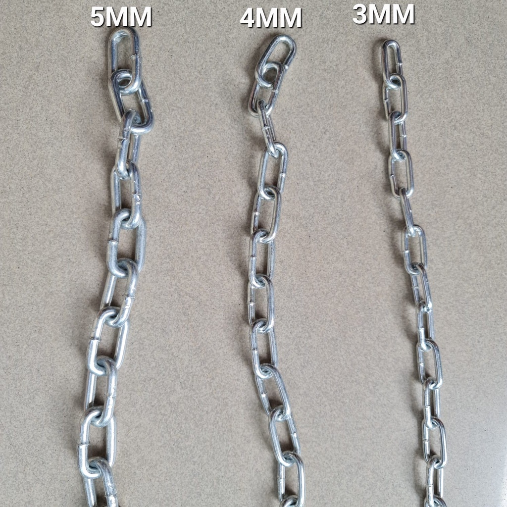 Jual Rantai Besi 5 MM (Harga Per 1 METER Panjang) | Shopee Indonesia