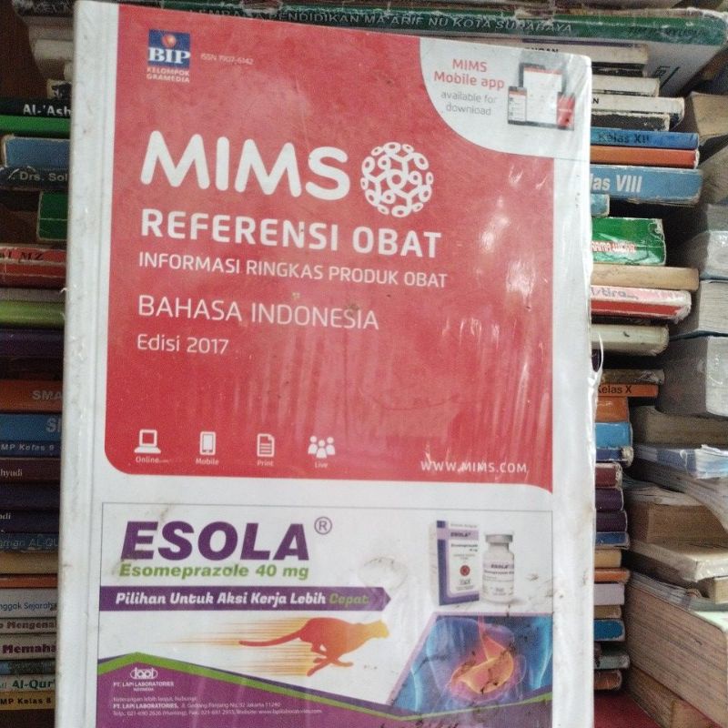 Jual buku mims referensi obat informasi ringkas produk obat bahasa ...