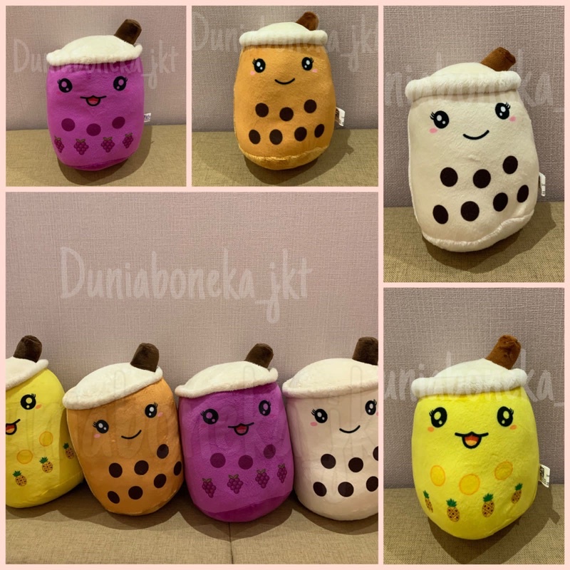 Jual BONEKA BOBA BUBBLE MILK TEA / BONEKA BOBA MINI VIRAL BAHAN LEMBUT ...