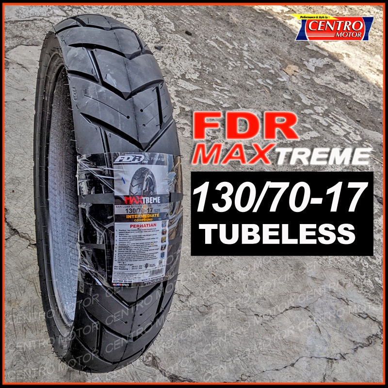 Jual BAN FDR MAXTREME 130/70-17 TUBELESS | Shopee Indonesia