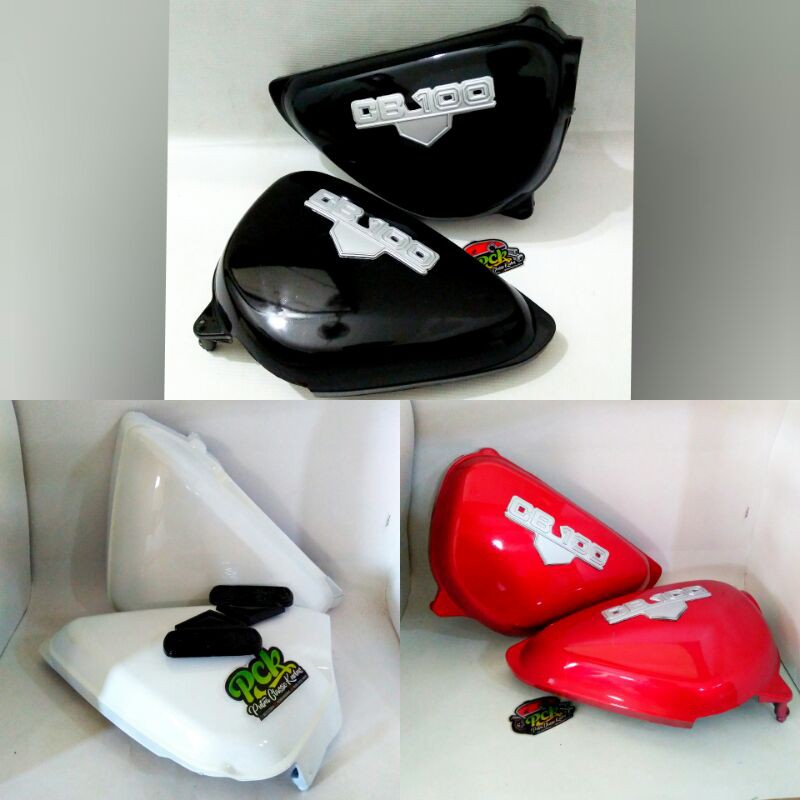 Jual tepong aki Bok aki Cb 100 Cb 125 kiri kanan warna hitam, putih ...