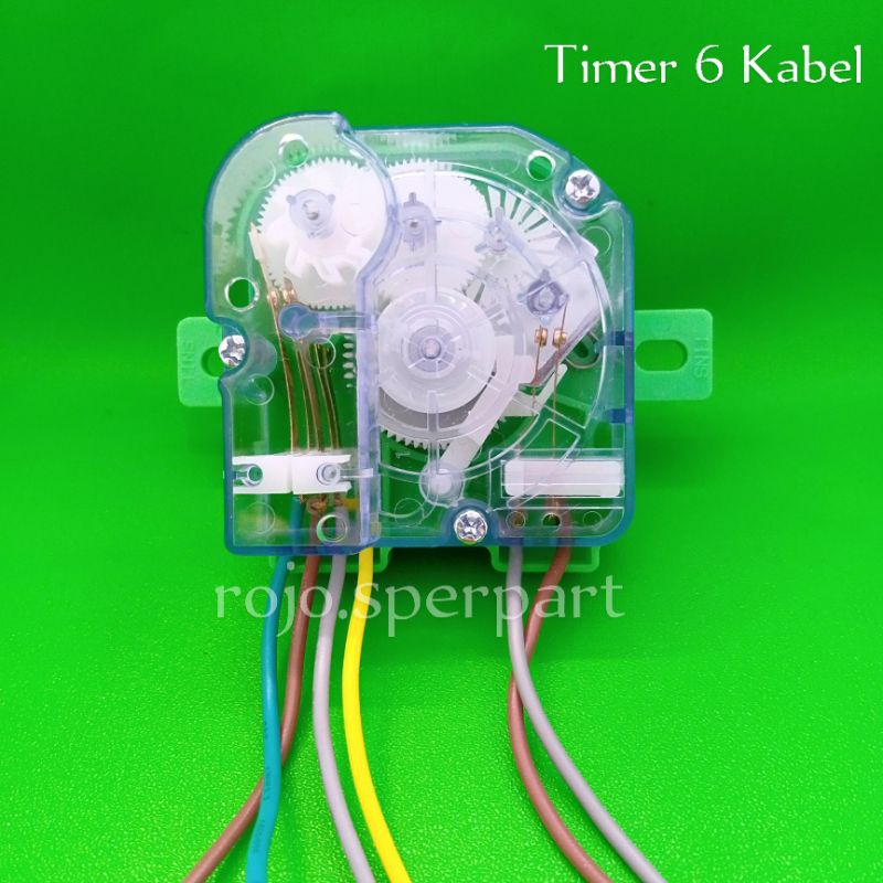 Jual TIMER WASH 6 KABEL KW1 (TINS) | Shopee Indonesia