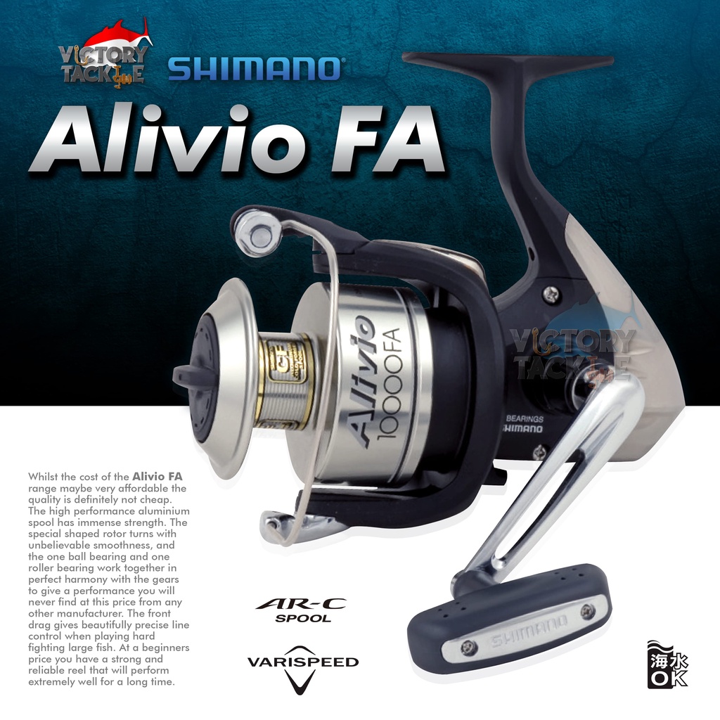 Jual REEL PANCING SHIMANO ALIVIO FA 6000 8000 SCM 10000 Spinning | Shopee Indonesia