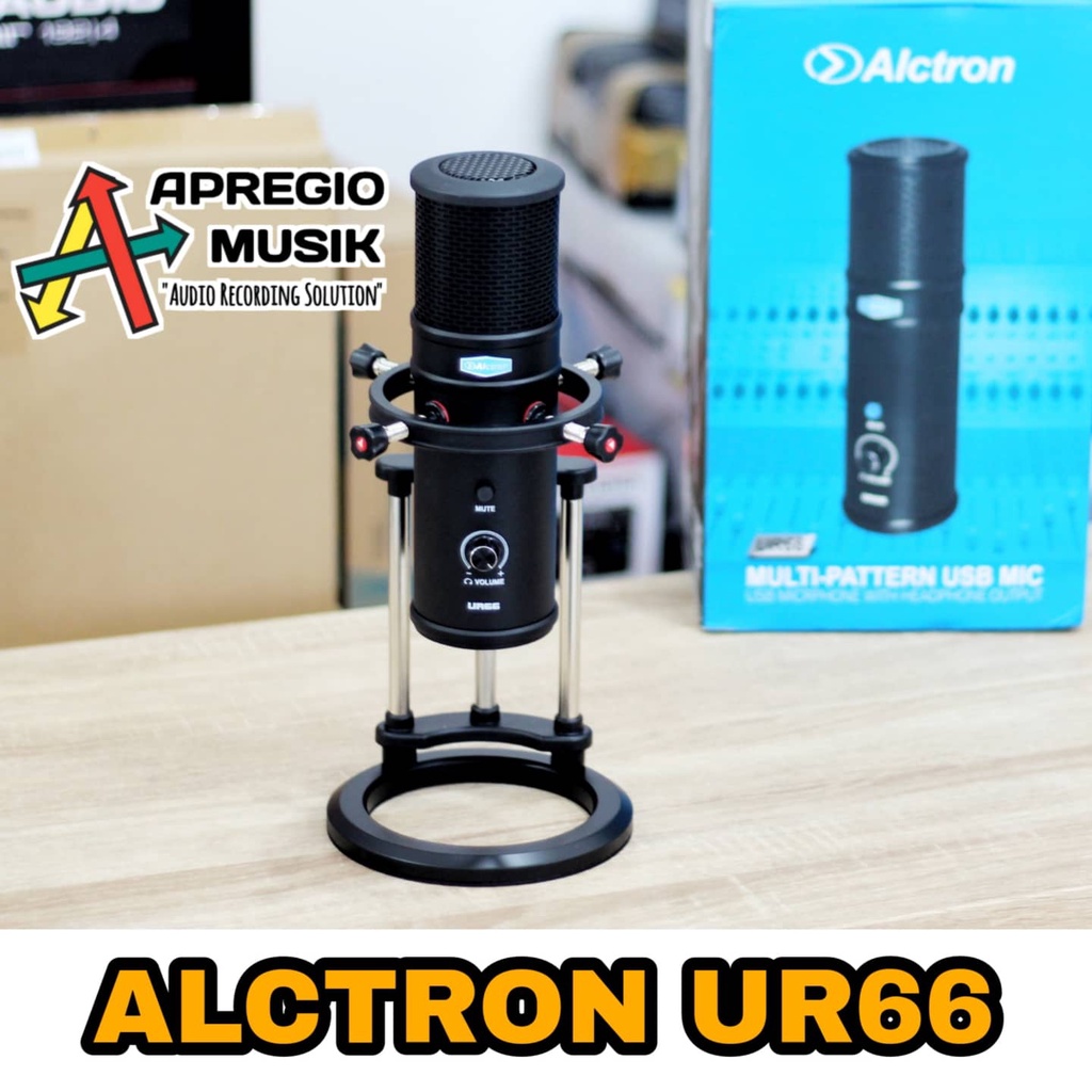 Jual ALCTRON UR66 UR 66 MIC CONDENSOR USB | Shopee Indonesia