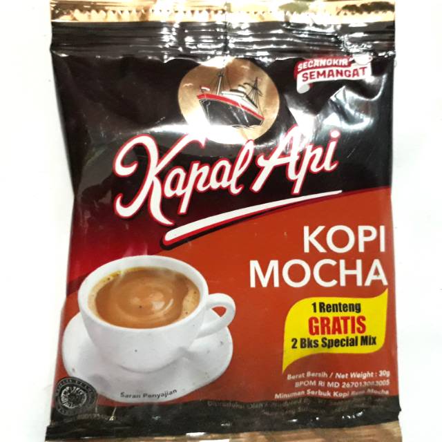 Jual Kapal Api Kopi Mocha (1 Renteng Isi 10 Sachet) | Shopee Indonesia
