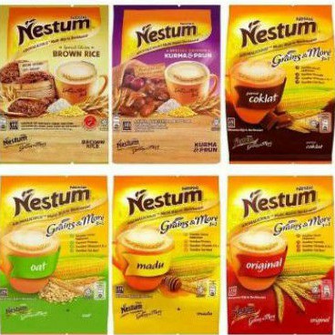 Jual Nestum Cereal sereal 3 in 1 rasa COKLAT/ MADU / ORIGINAL (14 ...