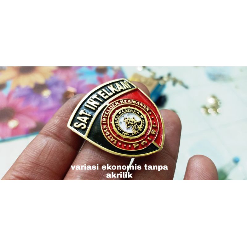 Jual Pin SATINTELKAM UKURAN BESAR - DITINTELKAM - BA INTELKAM bahan cor ...