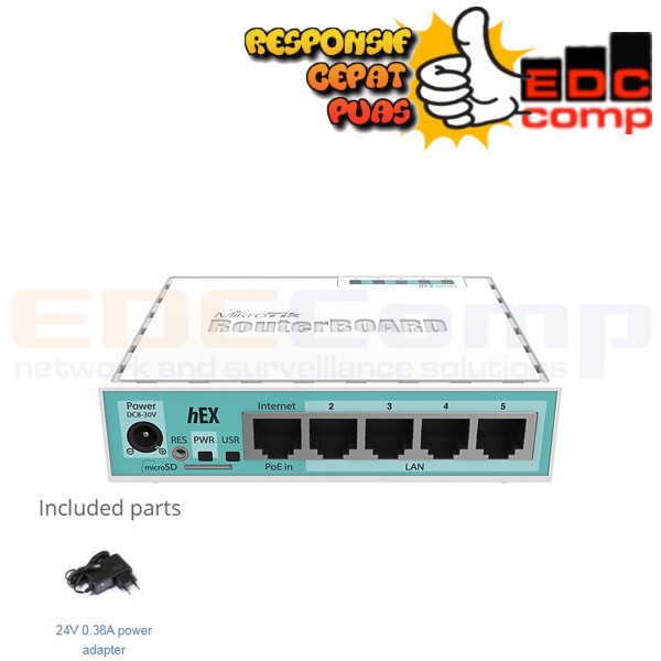 Jual Mikrotik RB750GR3 hEX / RB750Gr3 (hEX) Routerboard | Shopee Indonesia