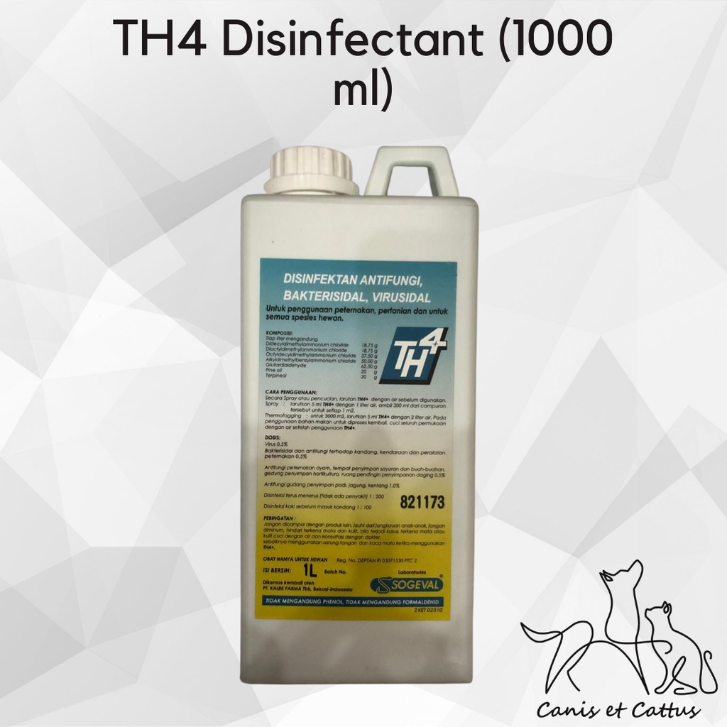 Jual TH4 Disinfectant (1000 ml) | Shopee Indonesia