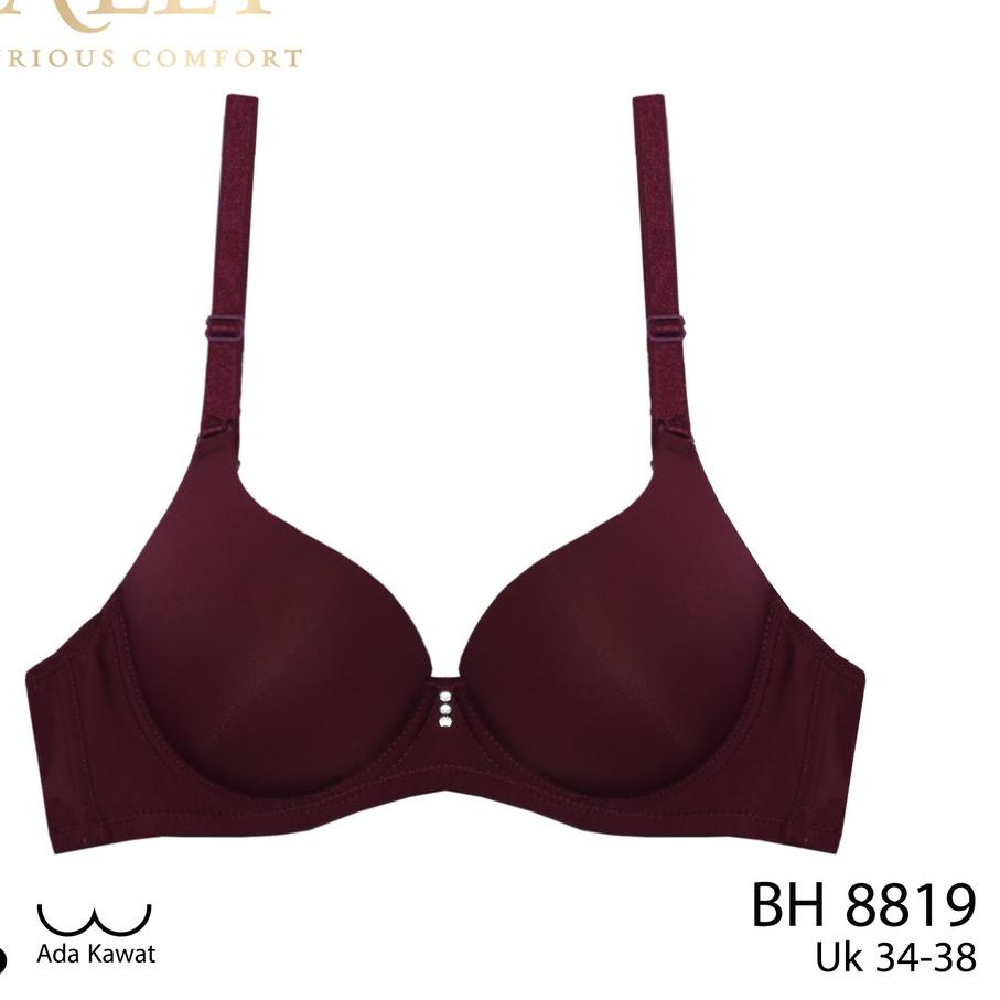 Jual NEW ARRIVAL !! 9.9 TALLY Bra Kawat Bahan Licin Busa Tebal Cup B Kait 2 Push Up BH 8819 ...
