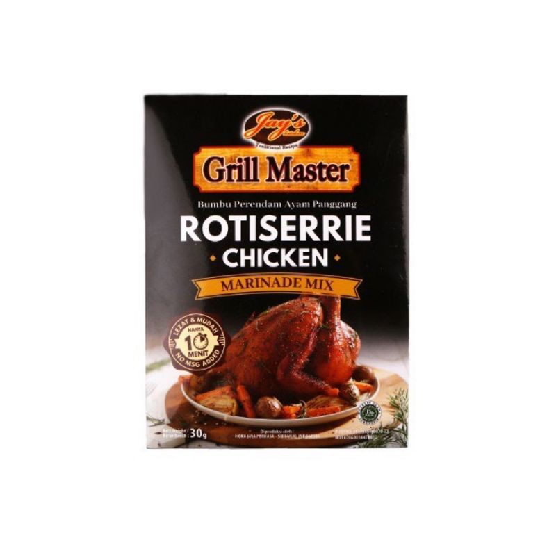 Jual Jays Grill Master 30g/Steak House Burger/Hot Spicy/Classic Barbecue/Rotiserrie Chicken ...