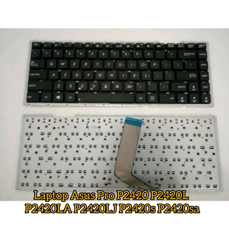 Jual Keyboard Laptop Asus Pro P2420 P2420L P2420LA P2420LJ P2420s ...