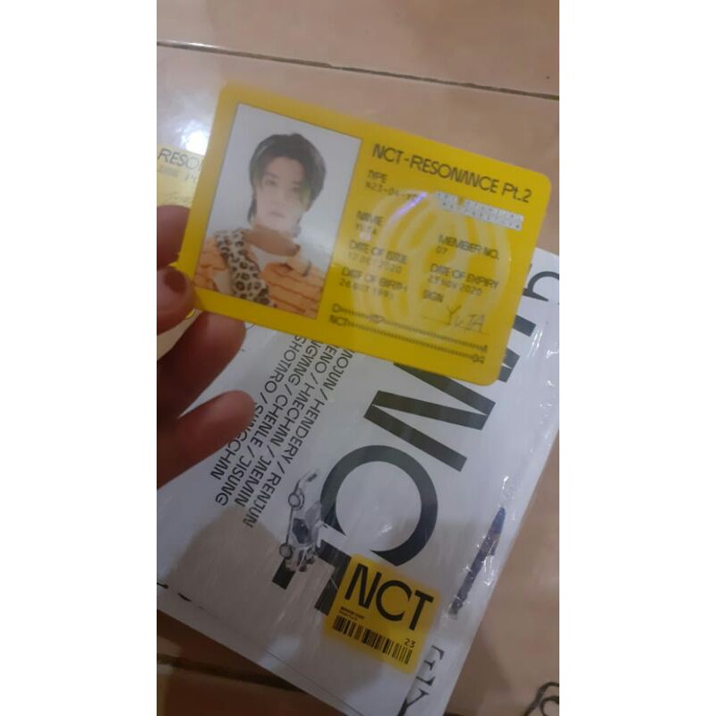 Jual ID card yuta NCT (Official) | Shopee Indonesia