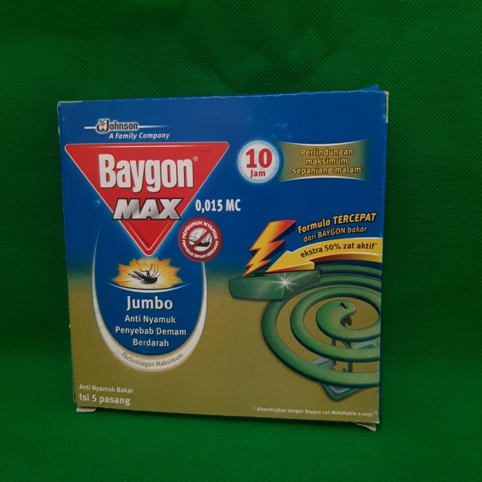 Jual Baygon Bakar Max Jumbo Anti Nyamuk dengan Perlindungan Max 10 Jam ...