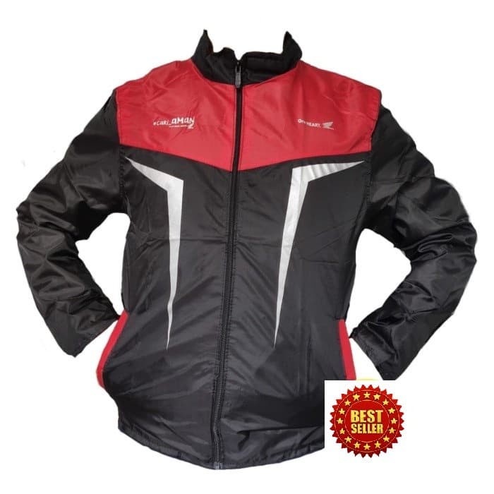 Jual MOTOR-JAKET- JAKET PRIA MOTOR HONDA NEW PARASUT JACKET WATERPROOF ...