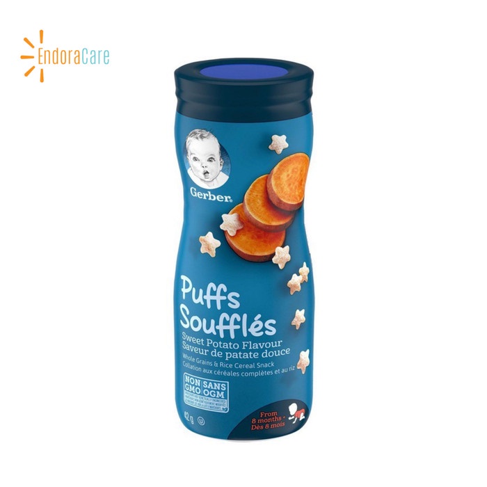 Jual GERBER Graduates Puff SWEET POTATO Cereal Snack Bayi 6+ Months ...