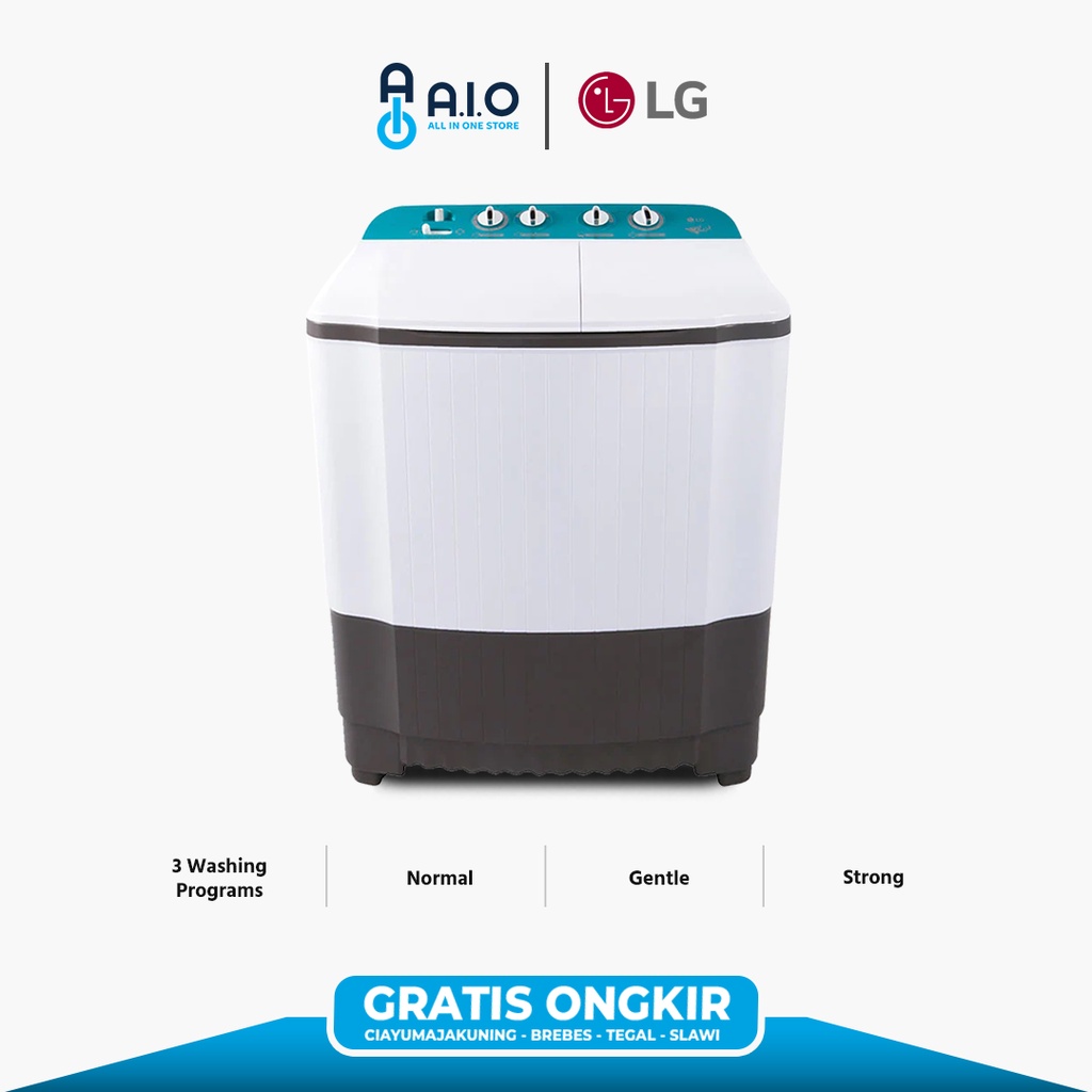 Jual LG - MESIN CUCI 2 TABUNG 7 KG - P7000N | Shopee Indonesia