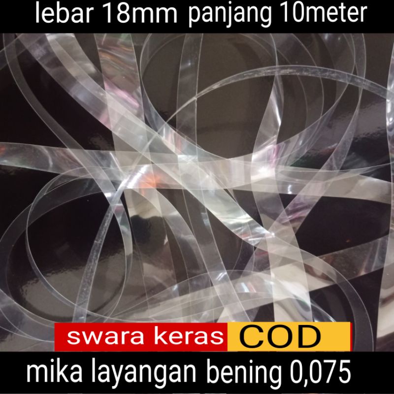 Jual mika sawangan, sendaren layang layang bening 10meter, original ...