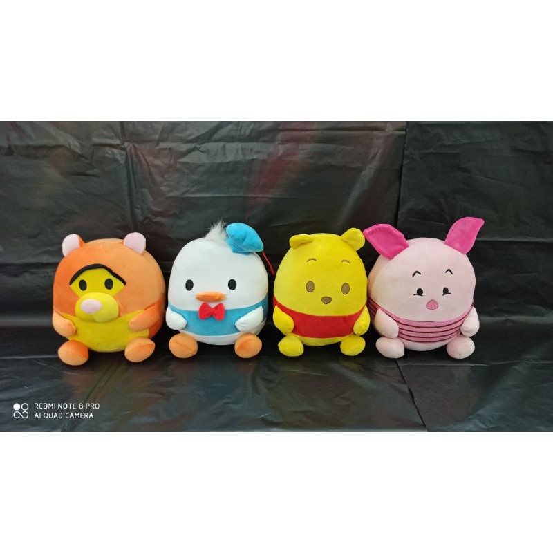 Jual Boneka character ball karakter winnie the pooh donald duck piglet ...