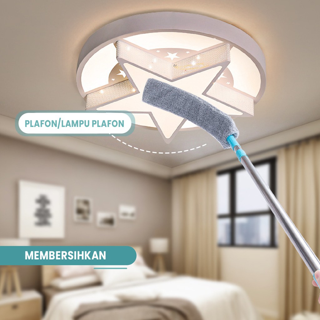 Jual Sapu Pembersih Debu Teleskopik Bahan Microfiber Dengan Sudut ...