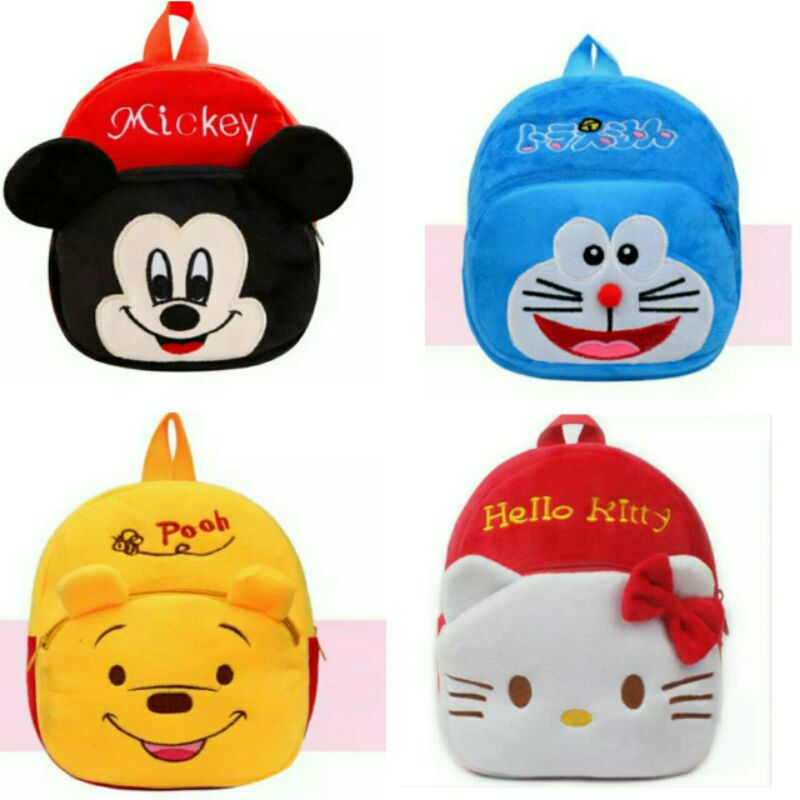 Jual TAS RANSEL ANAK KARAKTER Lucu Ukuran ( MINI ) Untuk anak 1 tahun ...