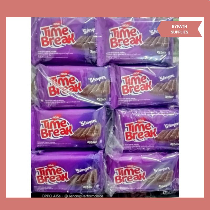 Jual | NABATI TIME BREAK WAFER COKLAT BISKUIT 1 PACK ISI 20 BUNGKUS ...