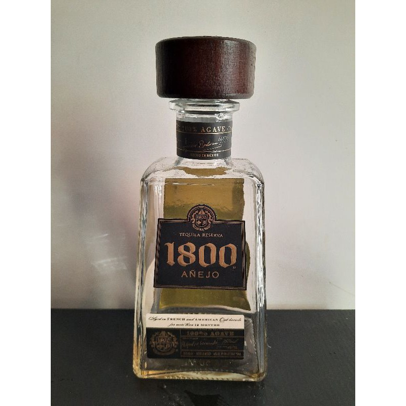 Jual Botol Miras Bekas Tequila Reserva 1800 Anejo | Shopee Indonesia