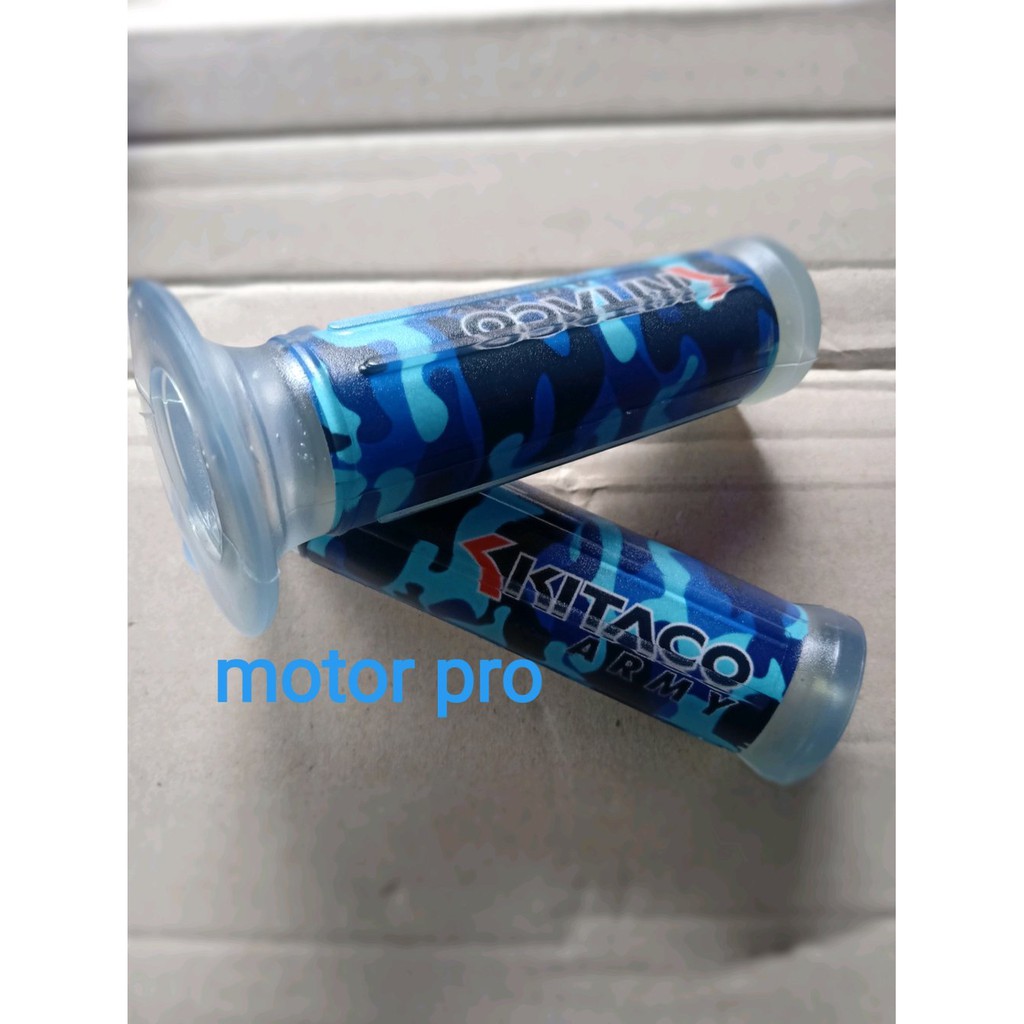 Jual hand grip KITACO loreng army biru NEW universal Murah cls 193 ...